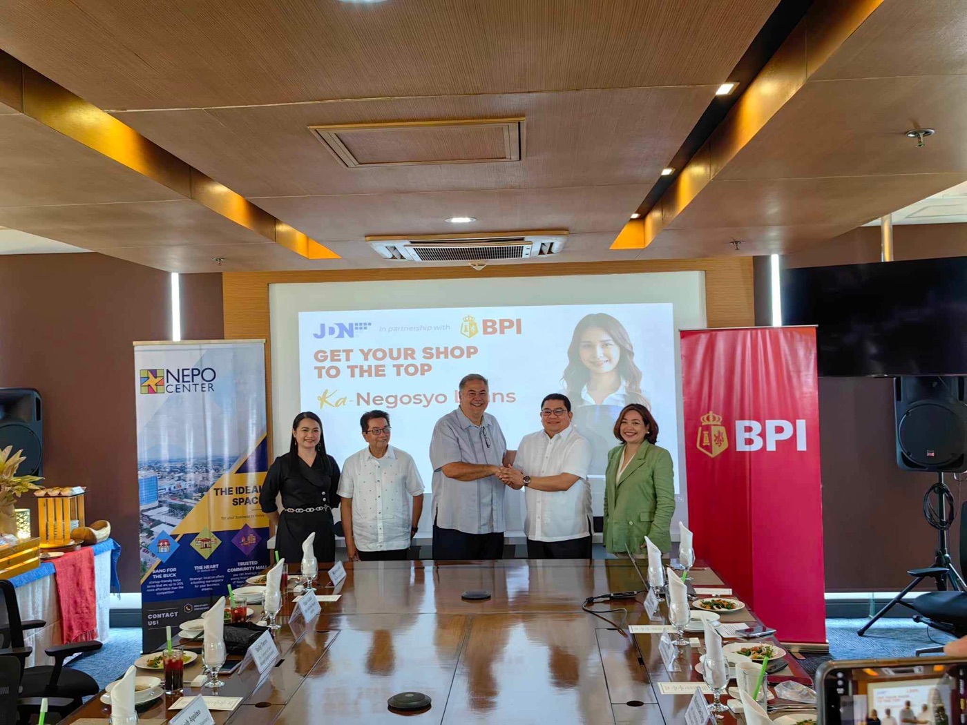 In support of tenant SMEs, JDN Realty Group & BPI Business Banking sign ...